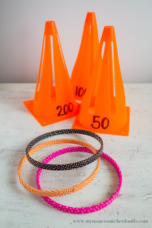 Fun Ring Toss Game DIY My Name Is Snickerdoodle